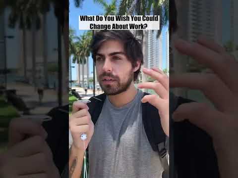 What would you change about your work? Would you ditch the 9-5?
