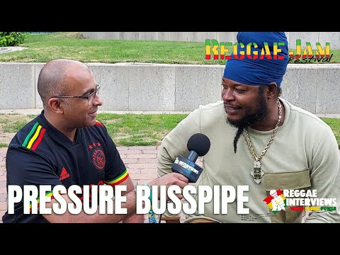 Pressure Busspipe Interview - Reggae Jam Festival 2022