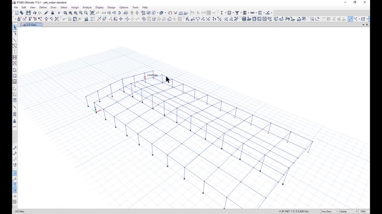 4- Draw gable end structure for the ends