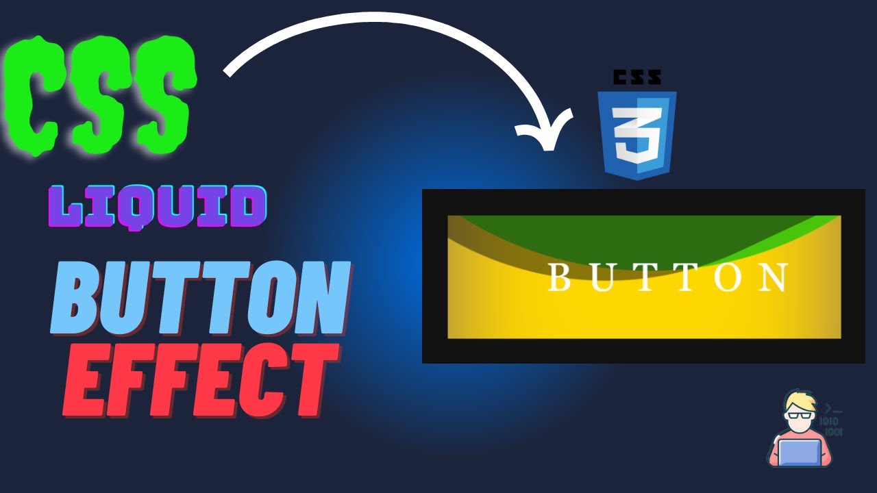CSS Liquid Button Animation Effects | Creative Button Animation Effects