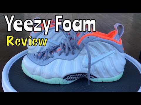 Nike Foamposite Pro "Pure Platinum" "Yeezy" Review
