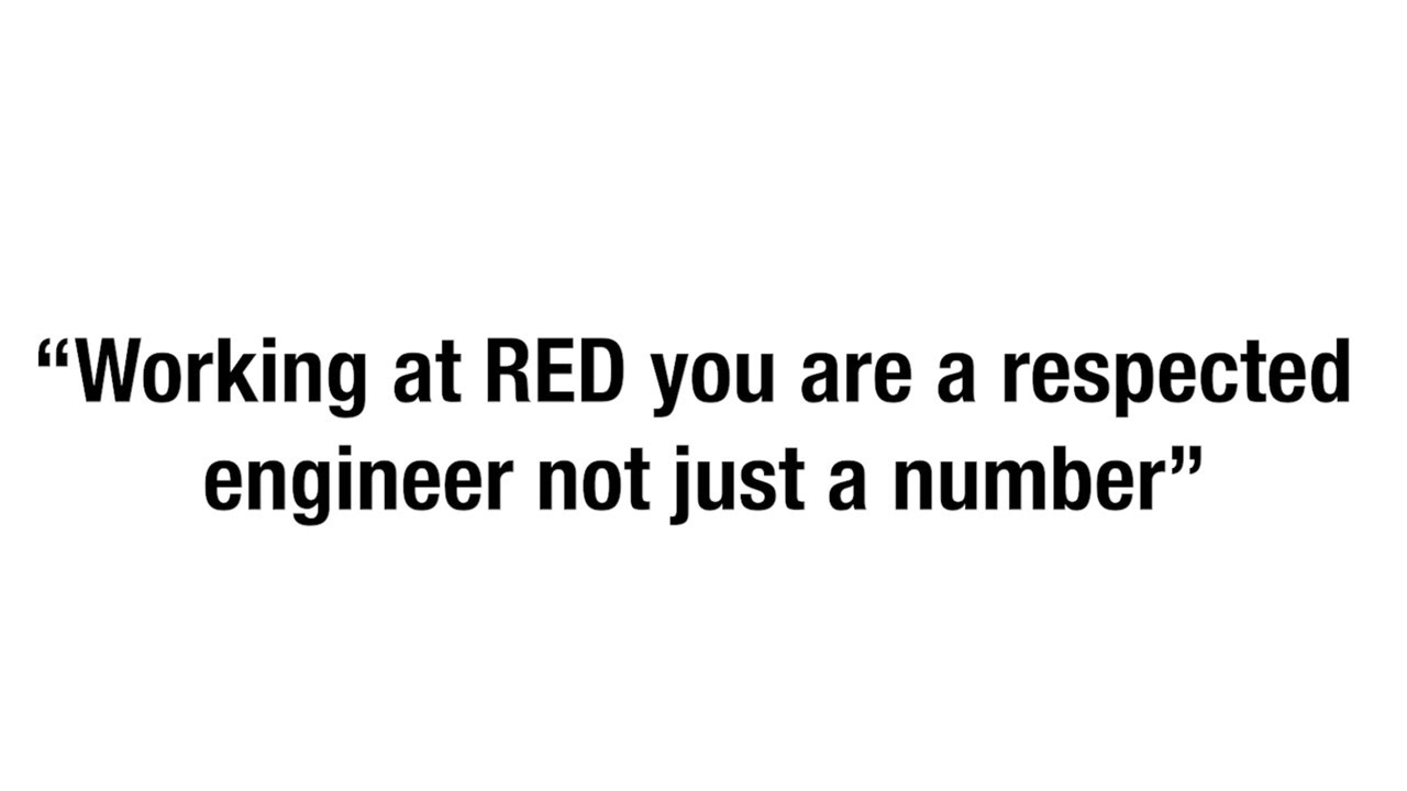 Working at RED - an engineer's view