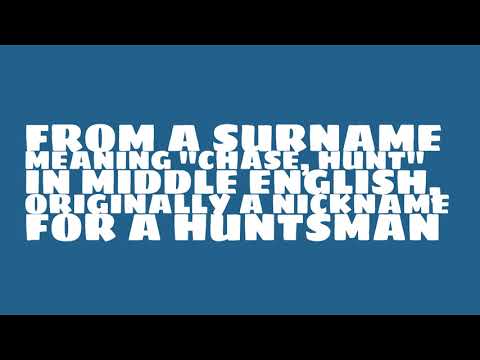 What is the origin of the name Chase?