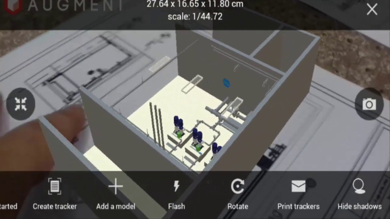 Using augmented reality techniques for designs - Augmented Reality