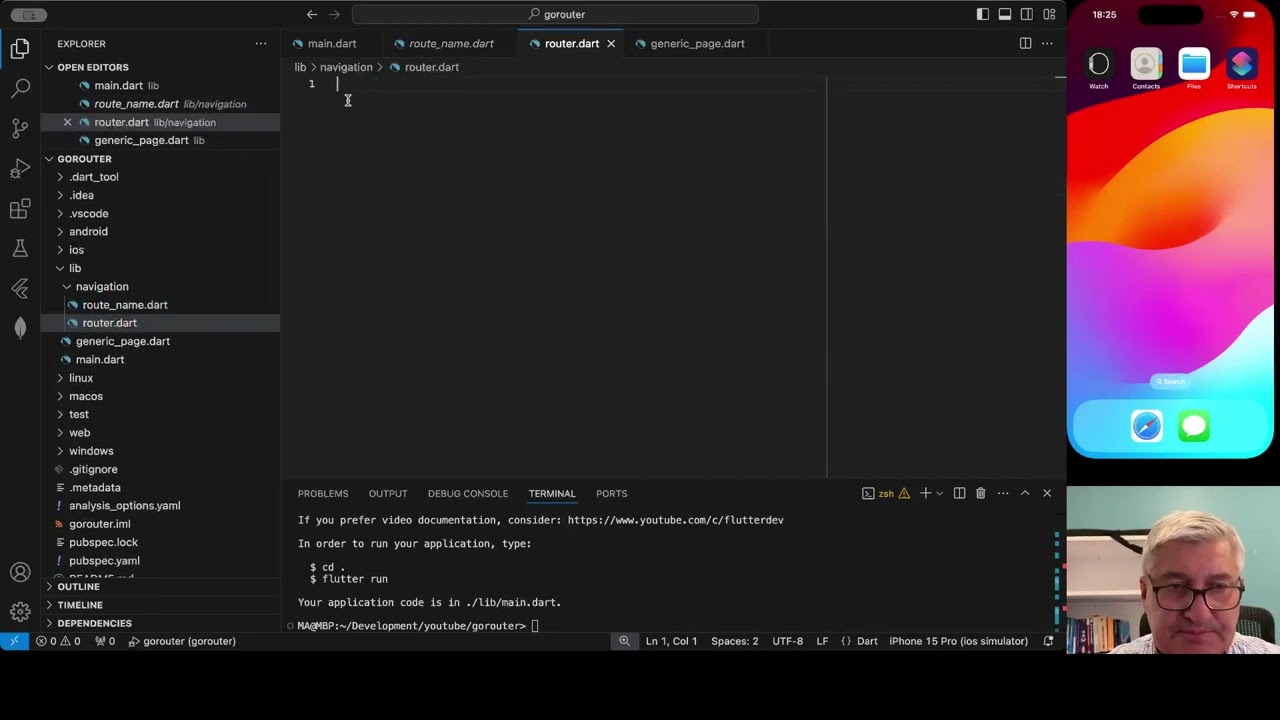GoRouter Tutorial Part 1 - Implementing GoRouter for Navigation in Flutter