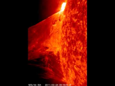 Monster Prominence Erupts from the Sun