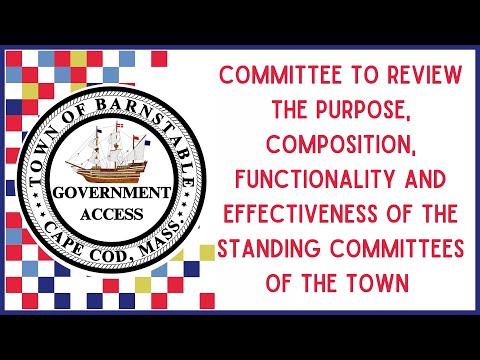 Town Council Ad Hoc Sub-Committee To Review The Standing Committees Of The Town 02-07-2025