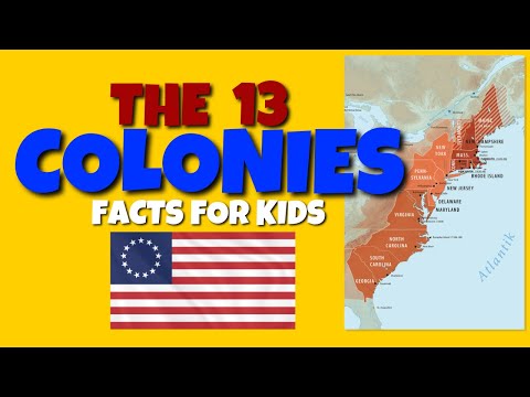 The Thirteen Original Colonies - Facts for Kids