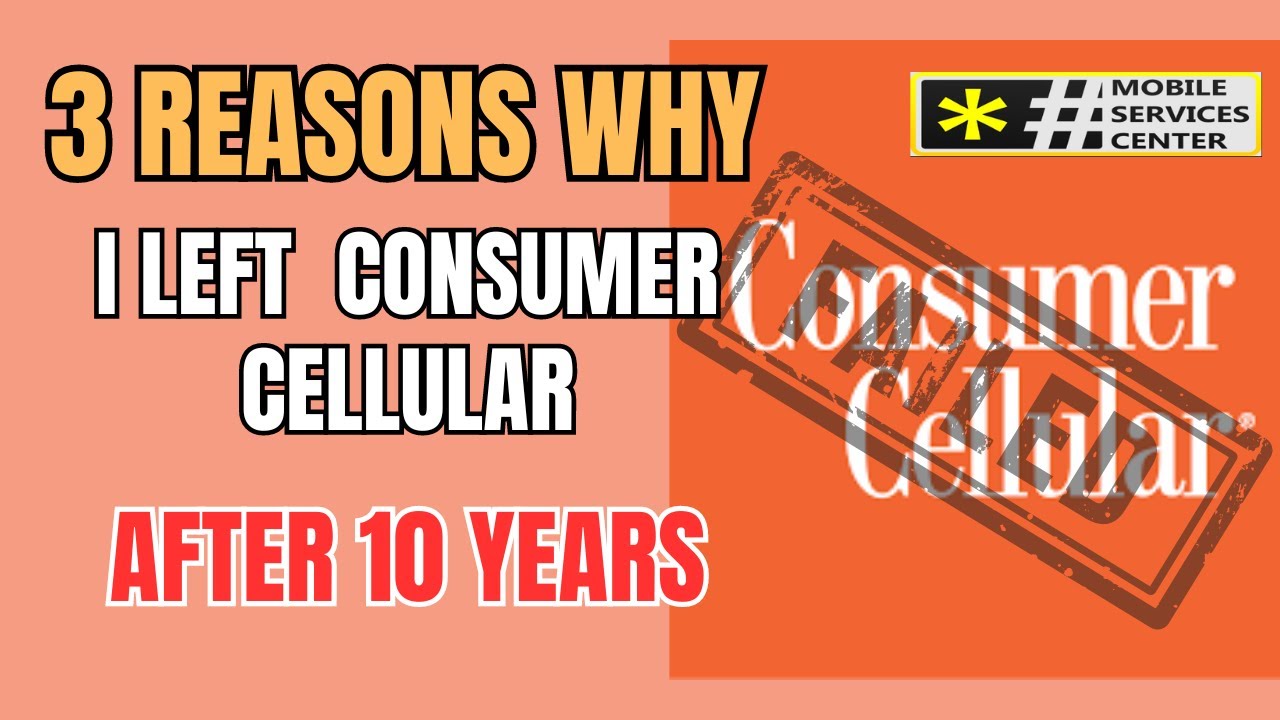 3 Reasons Why I Left Consumer Cellular