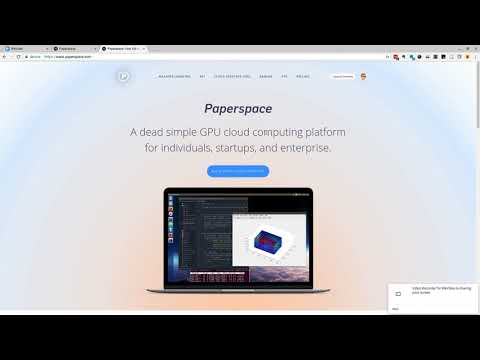 Short evaluation of Paperspace
