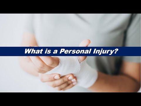 What is a Personal Injury?