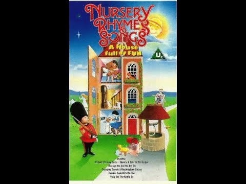 Nursery Rhymes and Songs - The House full of fun (1992 UK VHS)