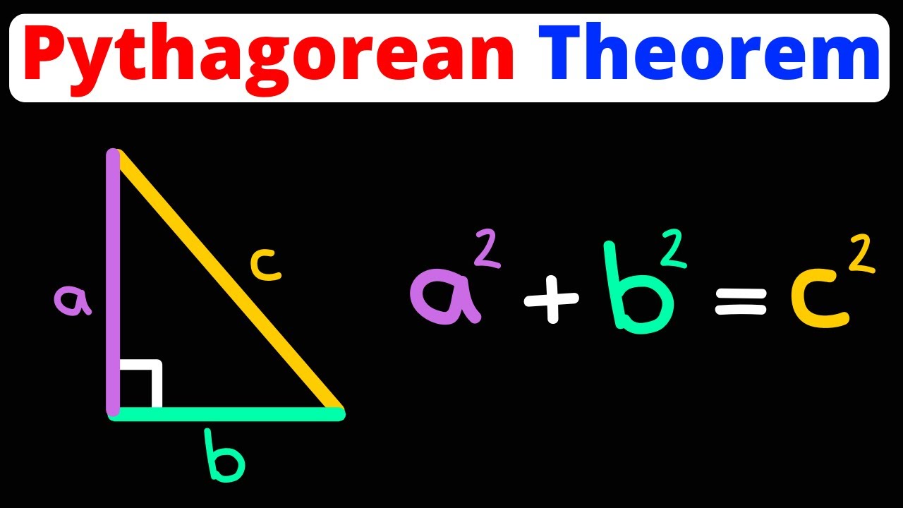 Pythagorean Theorem - Find The Length of Hypotenuse or Leg | Geometry | Eat Pi