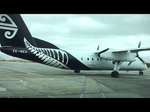 2 Departures from Blenheim Woodbourne Airport on an overcast day! Featuring ZK-SAN & ZK-NEU