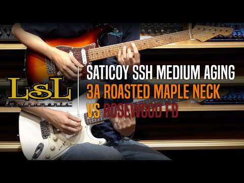 LSL Saticoy Mars Tribute HSH Extreme Aging-Black w/Gotoh | Reverb