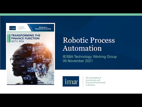 Robotic Process Automation (RPA): Transforming the Finance Function