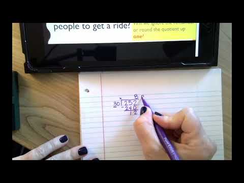 Interpreting Remainders Division Introduction