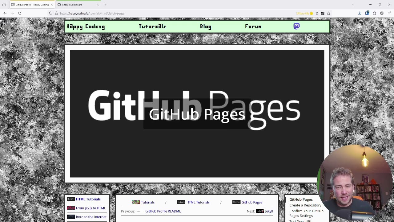 GitHub Pages - Intro to Web Dev Fall 2024