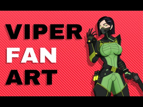 Viper Valorant - Fan Art by Freyzumi