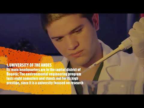 Ranking of the best universities with an undergraduate degree in environmental engineering