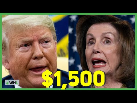 Trump vs Pelosi Stimulus Plan ($1,500 check coming your way?)