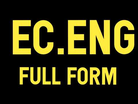 full form of EC.ENG || definition of EC.ENG || full meaning of EC.ENG in hindi and english