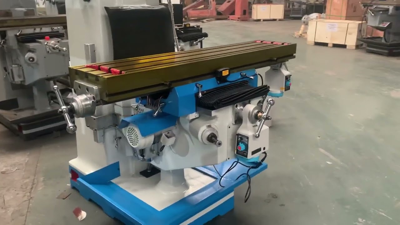X6325 vertical turret milling machine, spindle R8 three-axis digital display