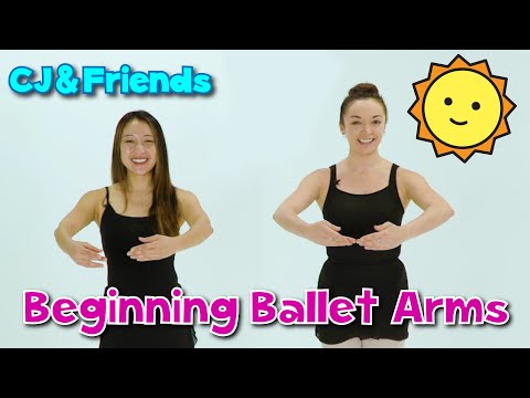 Beginning Ballet for Kids | Arms Positions | CJ and Friends🩰