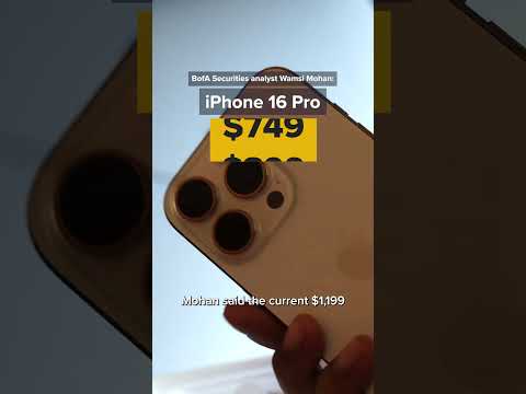 How much would an iPhone cost if it were 100% made in the USA?