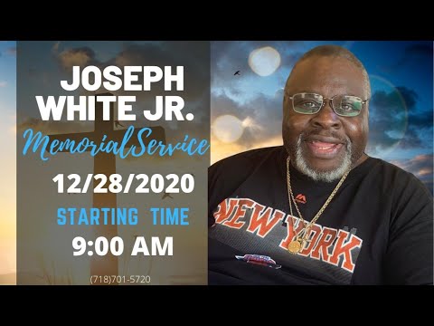 Joseph White Jr. Funeral Service / Viewing ( J Foster Phillips)
