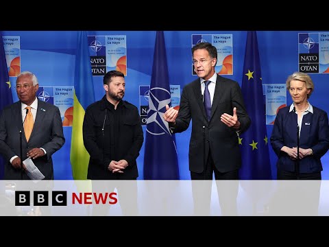 Nato leaders discuss Ukraine war at summit | BBC News