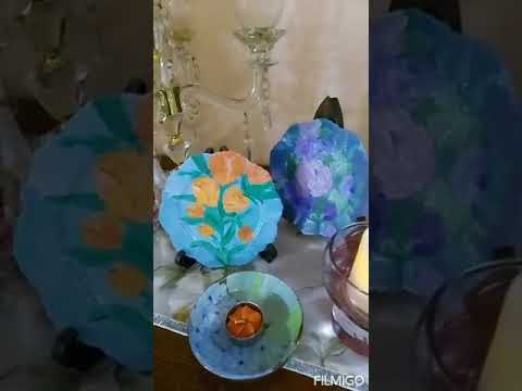DIY Home Decor...hand painted plates