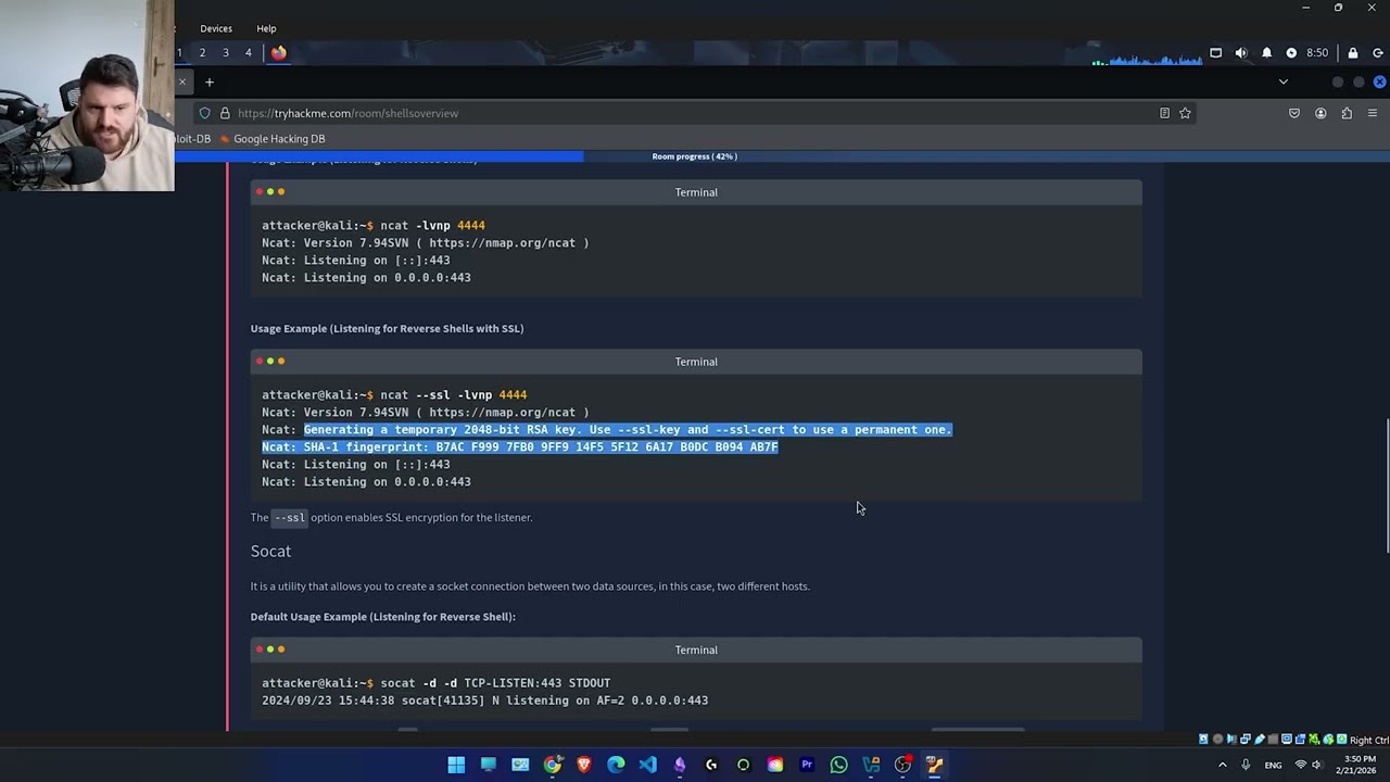 Shell Overview | Task 5 - Shell Listeners