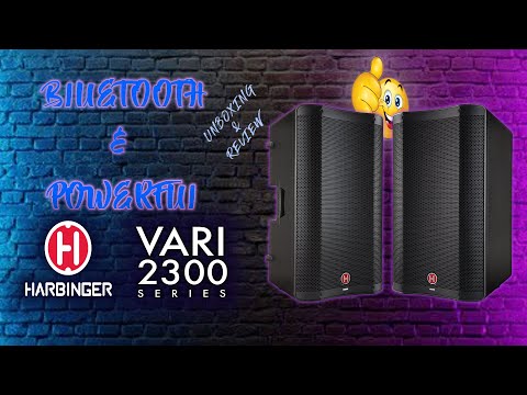 Harbinger VARI V2315 15" Powered Speaker With Bluetooth - | Reverb