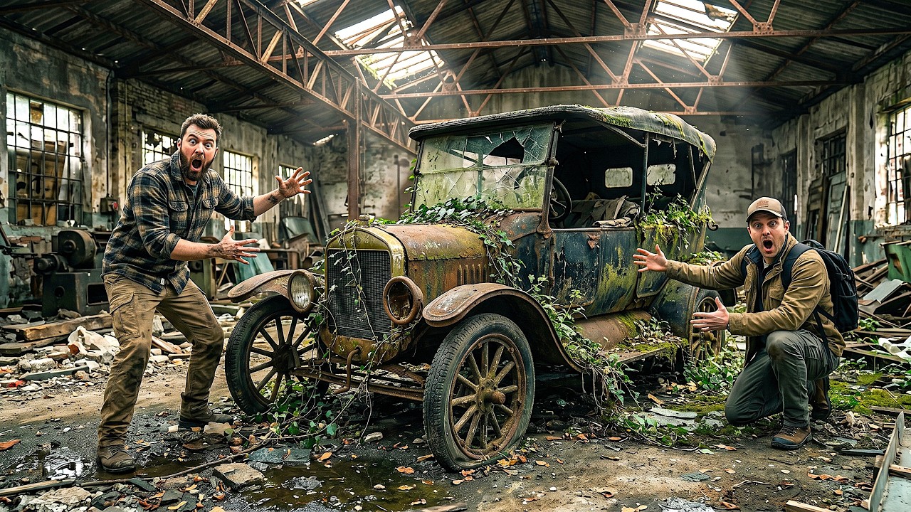 100-Year-Old 1917 Ford Model T Rebuilt From Abandoned Condition (ASMR)