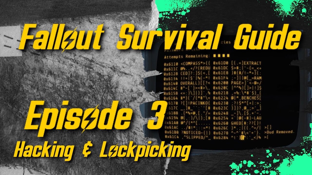 Beginner Guide to Hacking and Lockpicking in Fallout 4