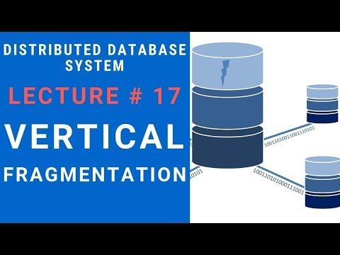 Learn Vertical Fragmentation in DDS Step by Step With Easy Example Lecture 17 - Mind Luster
