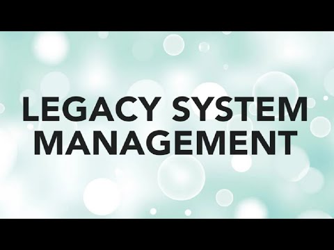 LEGACY SYSTEM MANAGEMENT IN SOFTWARE ENGINEERING
