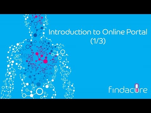 Introduction to Online Portal (1/3)