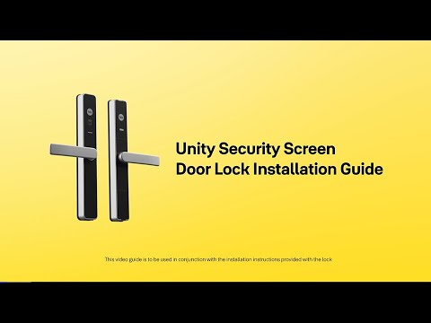 Yale Unity Screen Door Lock Installation – How to Guide – Marnie Davies ...