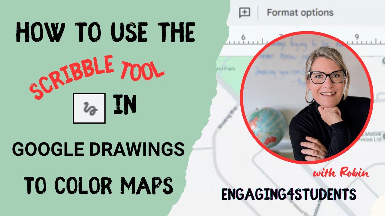 Use the Google Drawings Scribble Tool for Maps