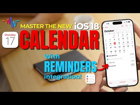 📅 iOS 18 Calendar Tips Organize Like a Pro