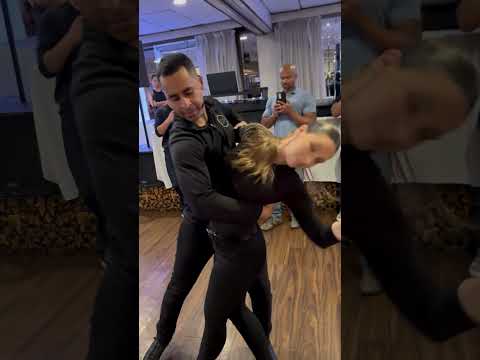 Intermediate Bachata Class Demo - Demetrio & Nicole - Bachata Dance Academy #bachata #bachatadance