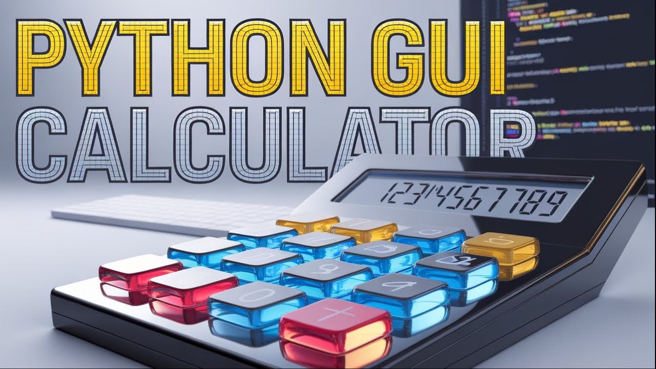 Simple GUI Calculator in Python | Tkinter Calculator Tutorial