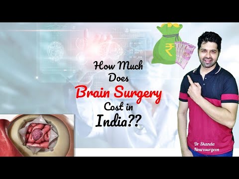 Cost of Brain Surgery in India. How expensive is Brain tumor Operation in India. By Dr Skanda
