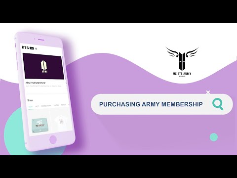 [📝/TUTORIAL] How to purchase the Regular BTS Official Global ARMY Membership
