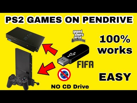 How To Play PS2 Games Using PENDRIVE/USB [Fat/Slim]