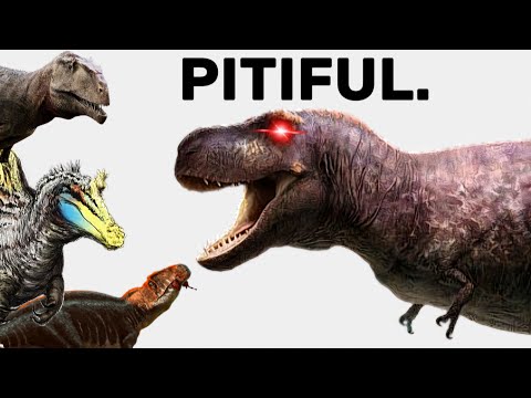 Can any theropod beat the T.rex?
