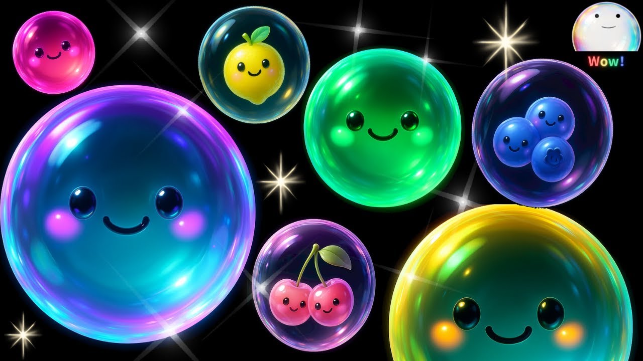 Baby Sensory【Soap bubbles✨】赤ちゃん泣き止むしゃぼん玉✨