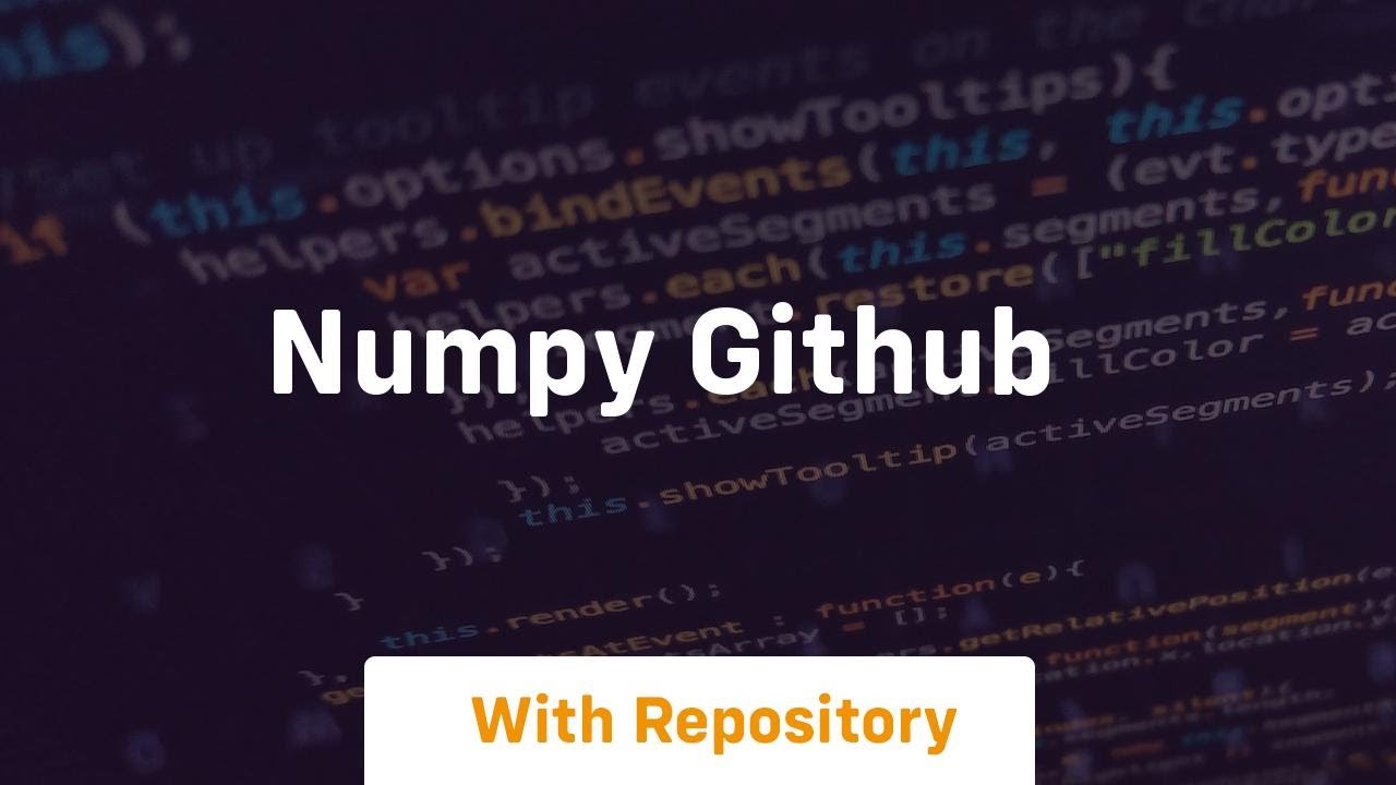 numpy github